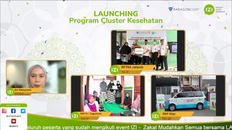 Launching Program Cluster Kesehatan, Kolaboasi PT Paragon Technology and Innovation bersama IZI ...