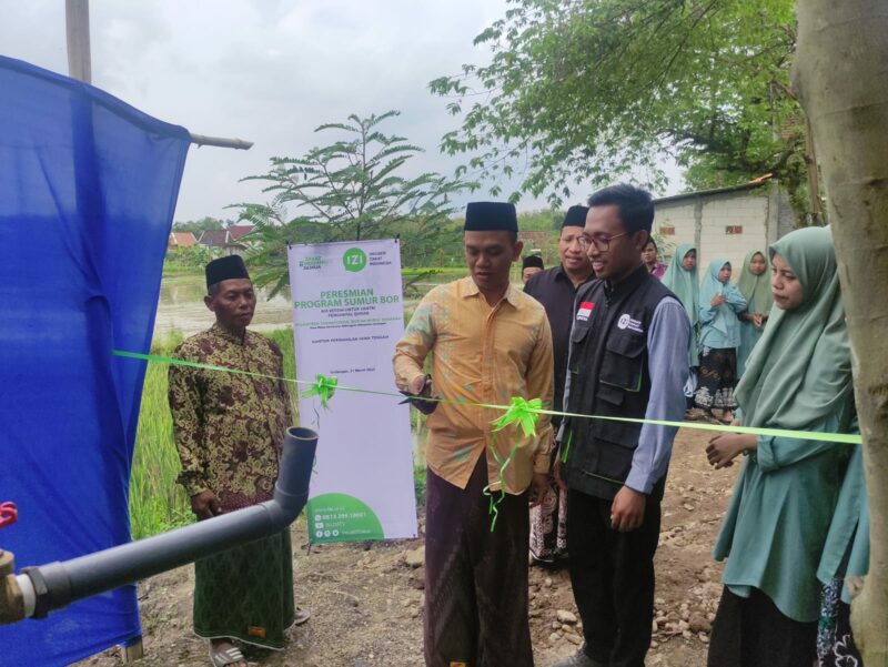 IZI Jawa Tengah Resmikan Program Sumur Bor untuk santri penghafal Qur’an – Inisiatif Zakat Indonesia