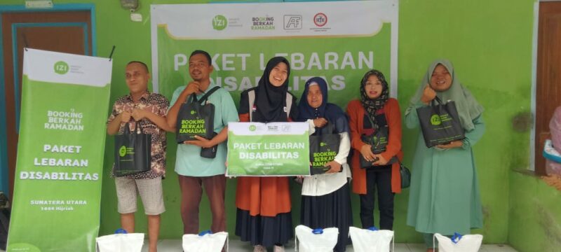 MIS AL-FALAH bersama IZI Sumut berbagi Paket Lebaran untuk Disabilitas ...