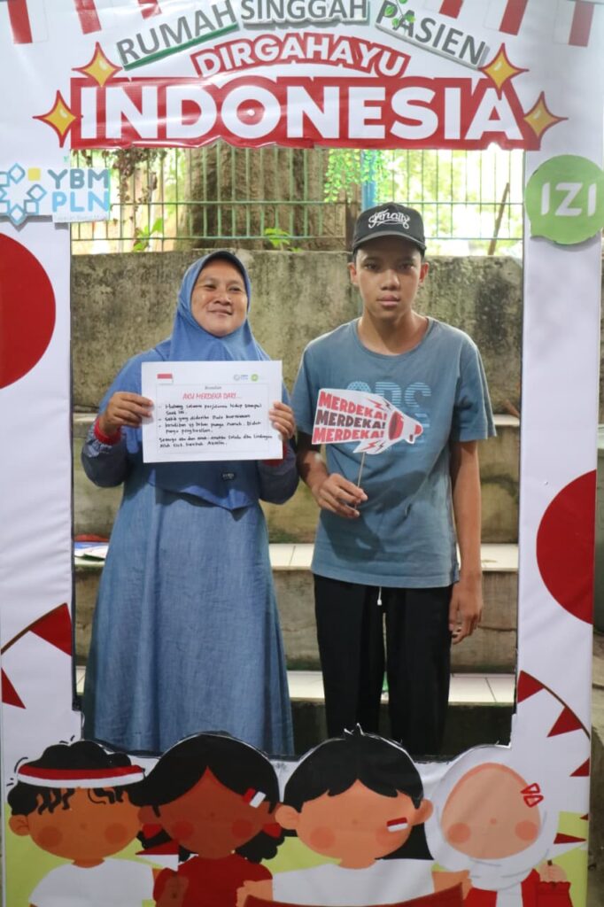 Rumah Singgah Pasien IZI-YBM PLN Dis Jabar Rayakan Kemerdekaan dengan ...